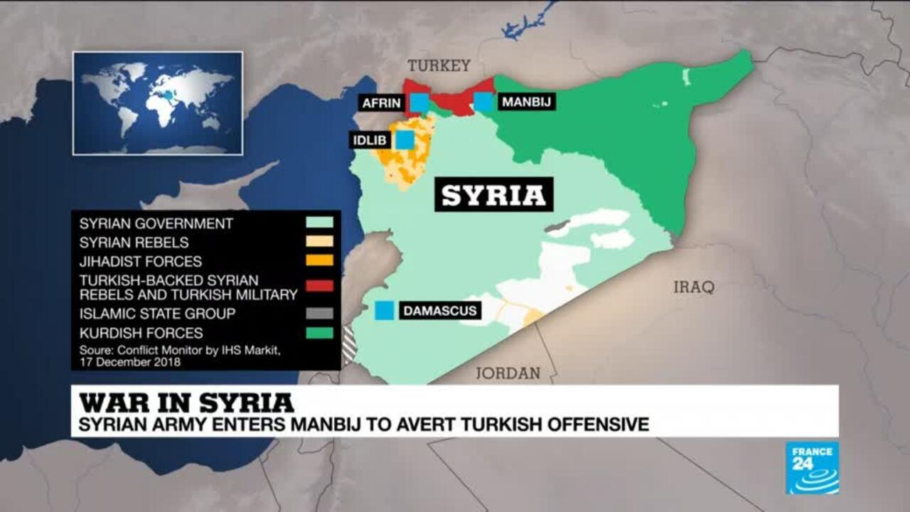 Syrian army deploys around Manbij after Kurdish calls for protection ...