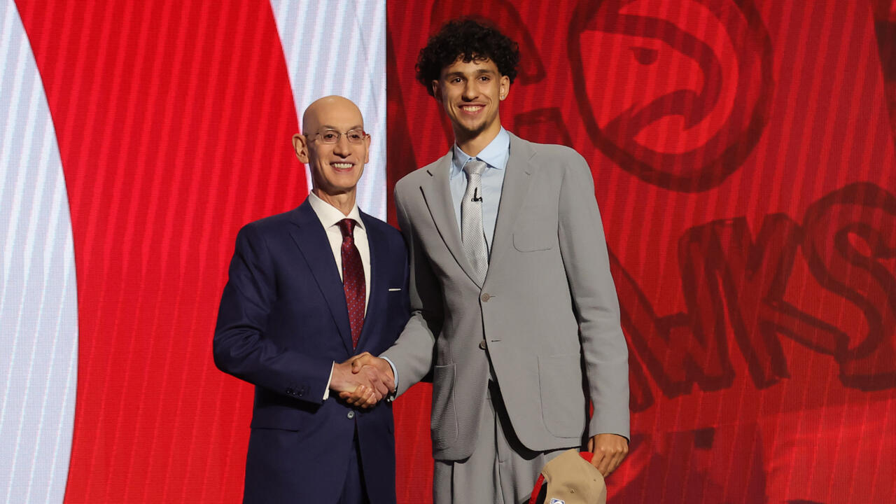 France's Risacher selected to Atlanta Hawks with top pick in NBA Draft