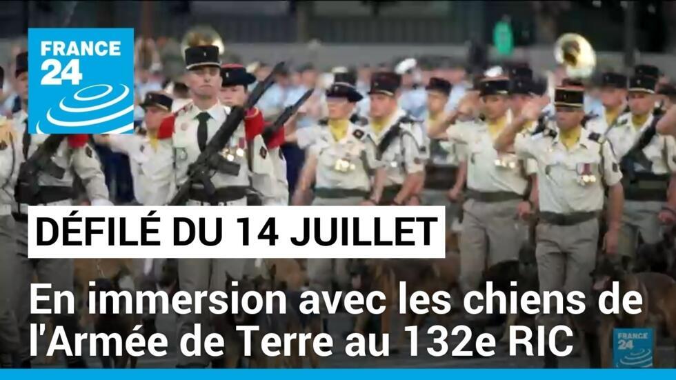 Défilé du 14 juillet : en immersion avec le 132e Régiment d'Infanterie ...