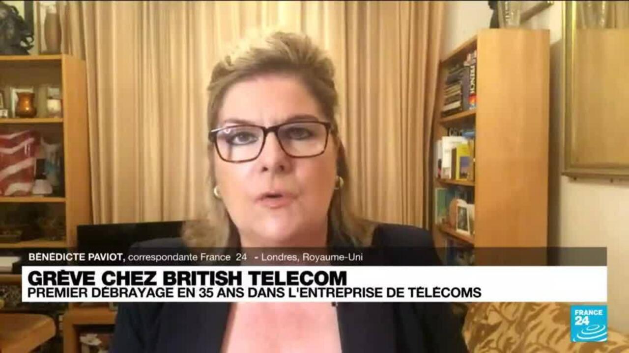 Royaume-Uni : Première grève en 35 ans chez British Telecom - France 24