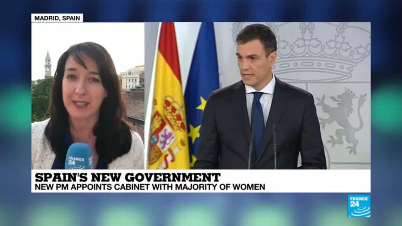 Pedro Sanchez appoints Spain's first cabinet with female majority ...