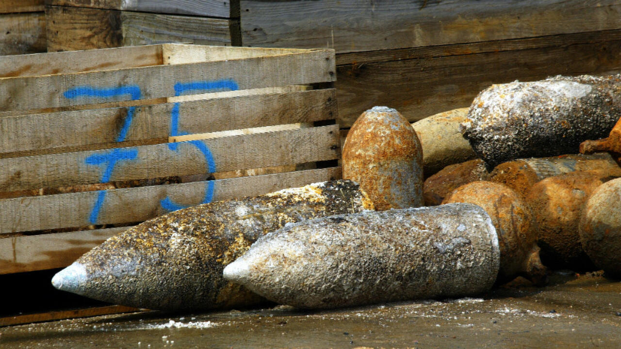 Video: Bomb disposal units still at work a century after WWI