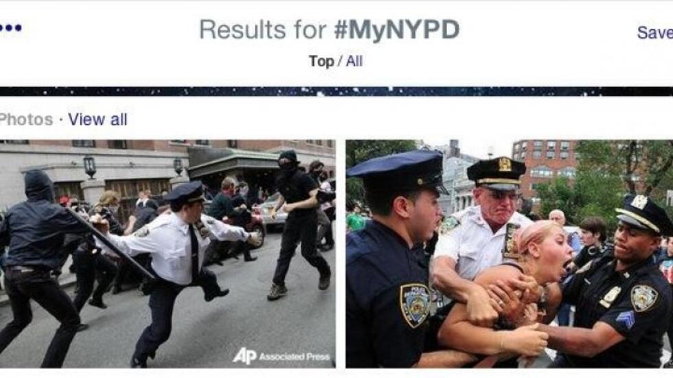 NYPD public relations campaign on Twitter goes awry