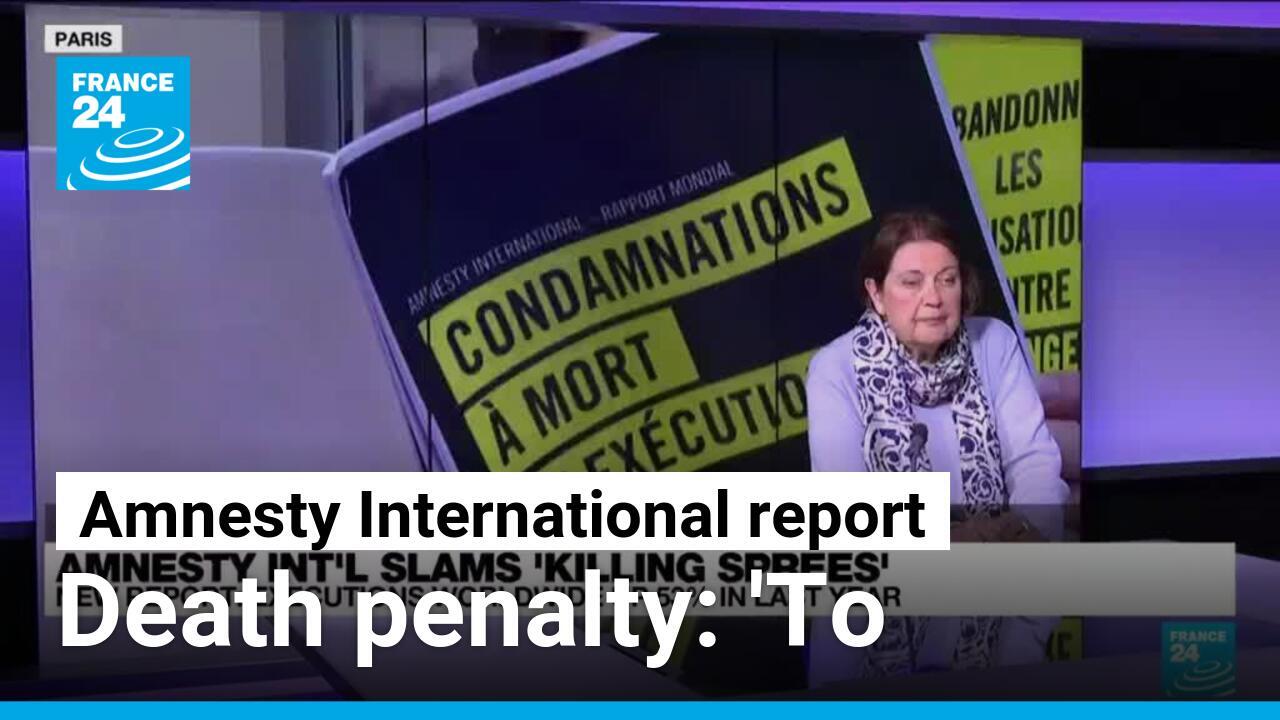 Amnesty International: Death penalty a tool used 'to terrorize the ...