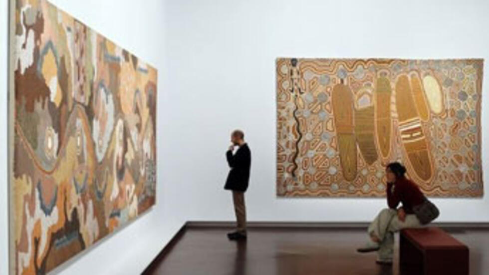 Aboriginal art exhibition scores major hit in Paris