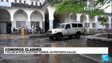 Comoros president wounded in a knife attack, the president's office says