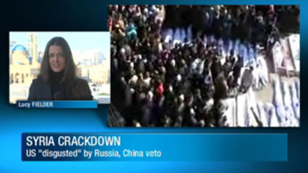 Anger as Russia, China veto UN draft resolution on Syria