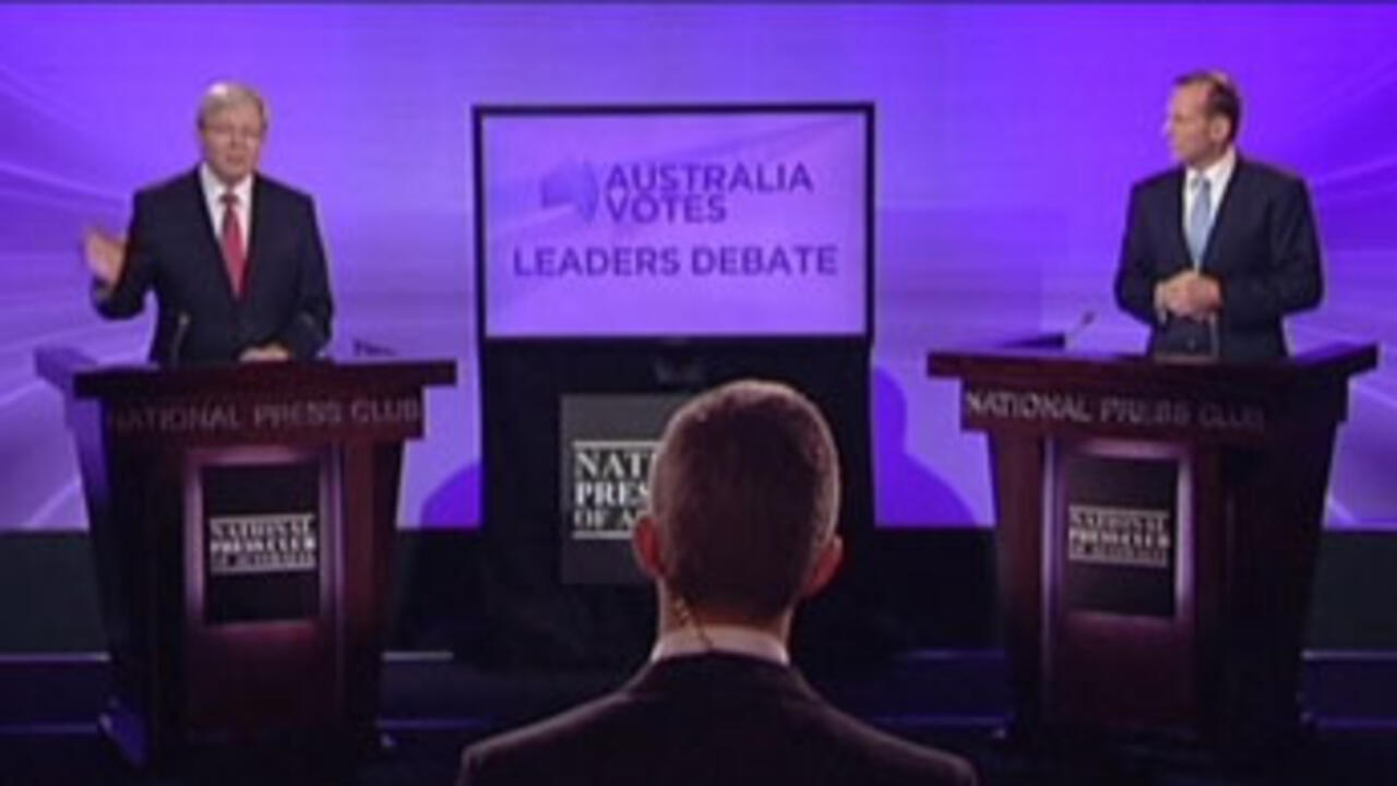 Economy dominates Australian election debate