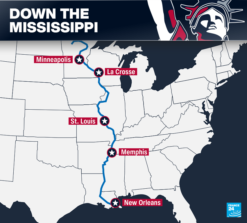 New Orleans under threat from hurricanes, rising sea levels