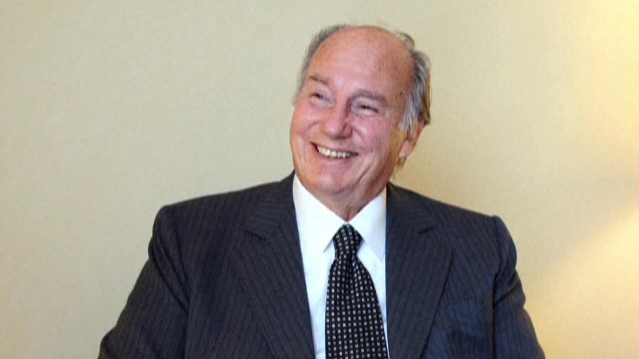 The Aga Khan, spiritual leader of Ismaili Muslims and a philanthropist ...