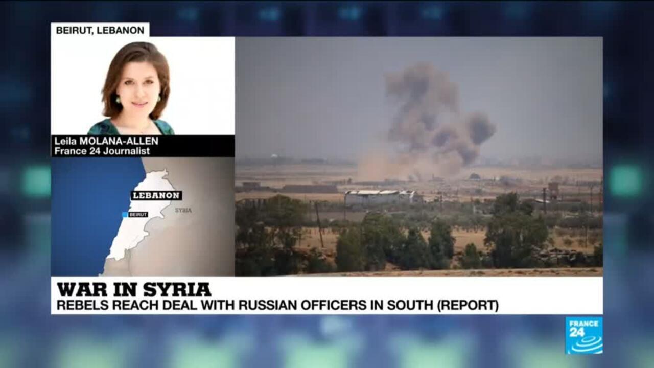 Rebels in Syria's Deraa agree surrender deal