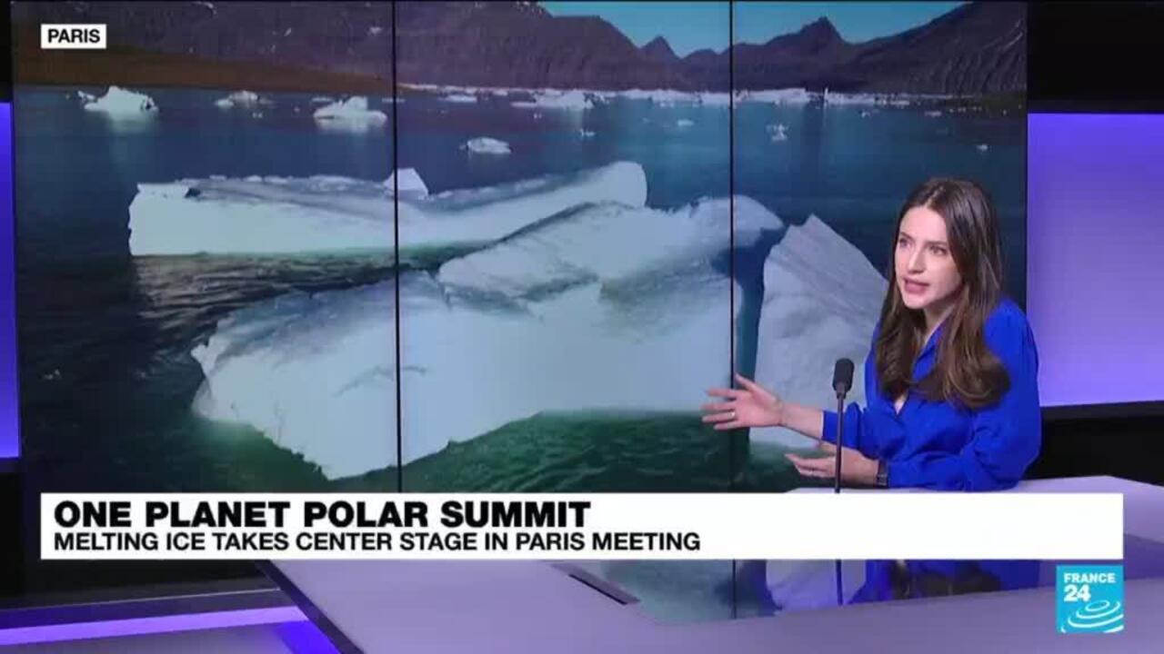 One Planet - Polar Summit: Melting ice takes center stage in Paris ...