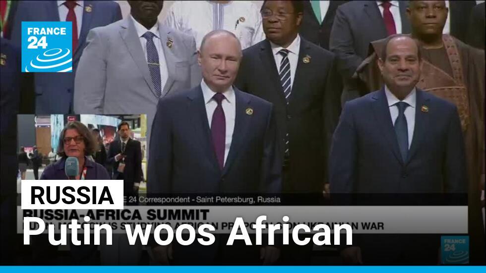 Russia and Africa agree to promote 'multipolar world order', says Putin