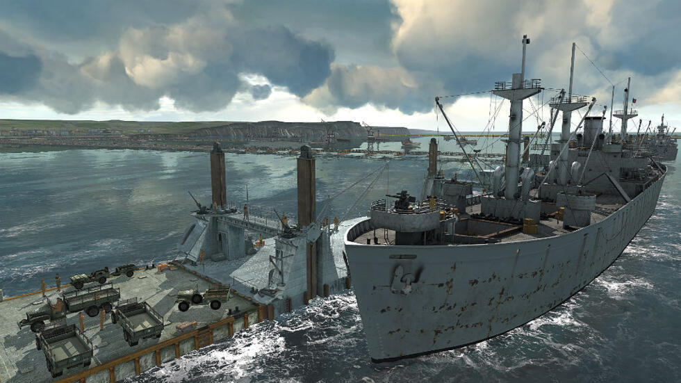 Vidéo : le port artificiel d'Arromanches reconstitué en 3D