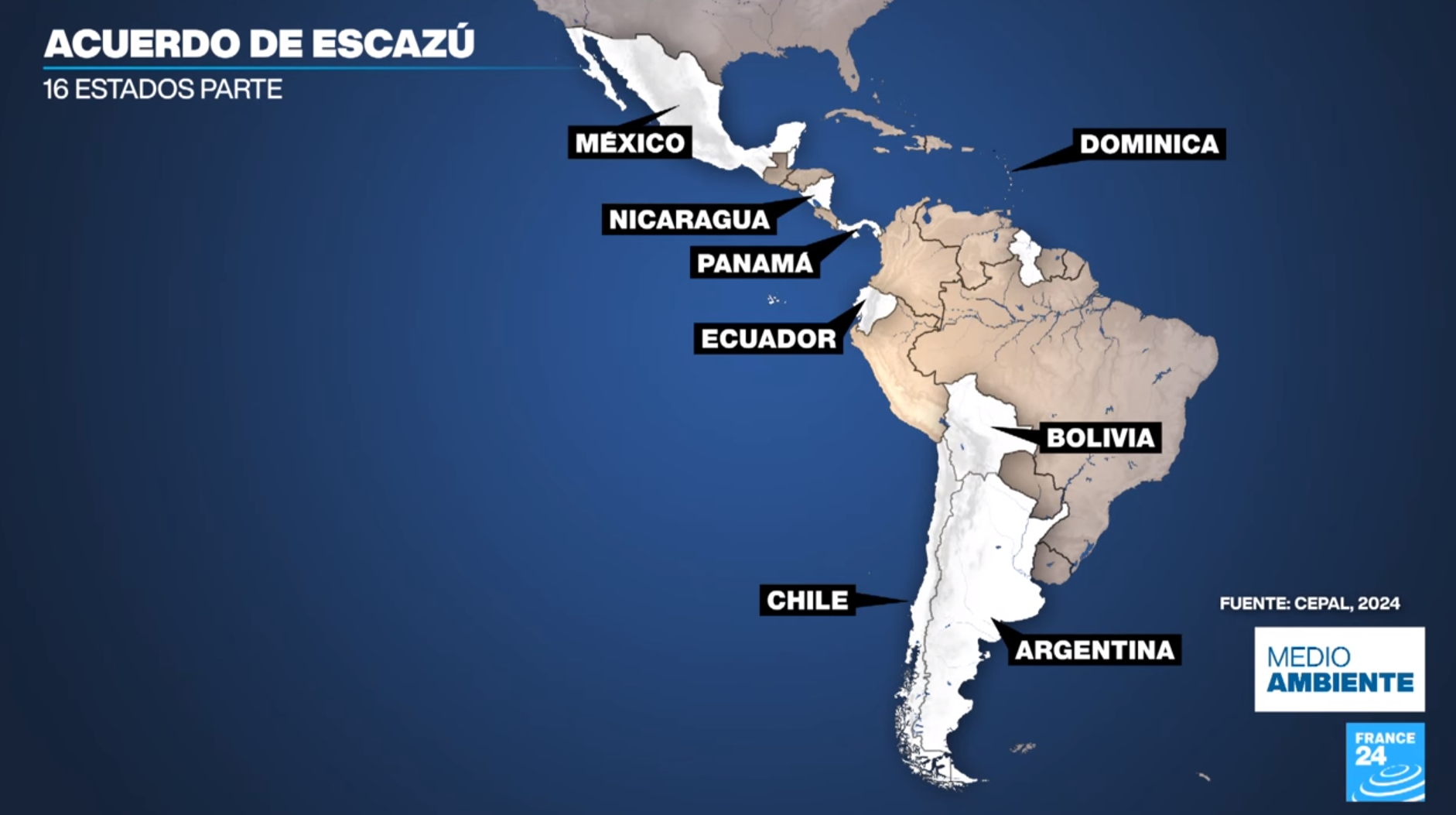 En Chile acuerdan un plan de acción para hacer realidad el Acuerdo de Escazú - Medio Ambiente
