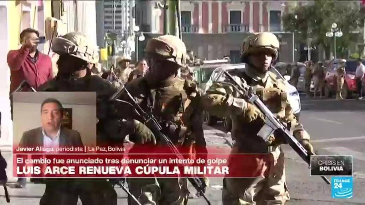 Informe desde La Paz: cronología de un fugaz intento de "golpe de Estado" en Bolivia - France 24