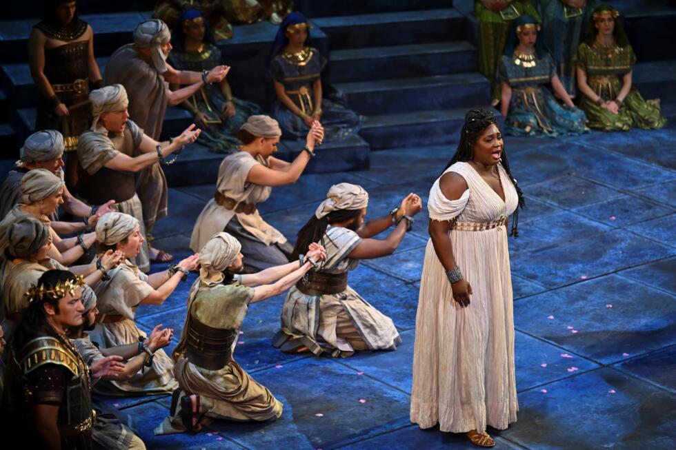 With new 'Aida' staging, Met tries out grandiose opera for the ...