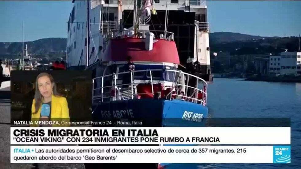 Informe desde Roma: barco humanitario Ocean Viking pone rumbo hacia ...
