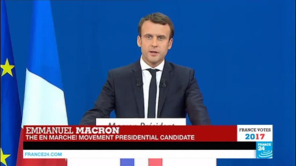 Macron - We shall write a new page in France's political history ...