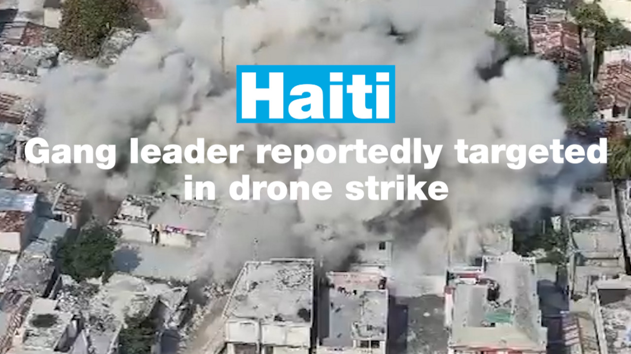 Haiti: Gang leader targeted in drone operation - France 24