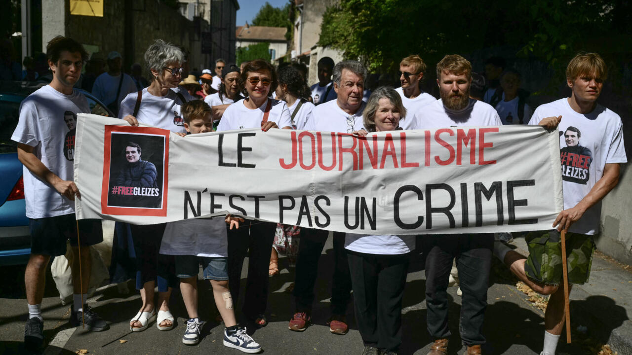 Des médias français appellent à la libération de Christophe Gleizes ...
