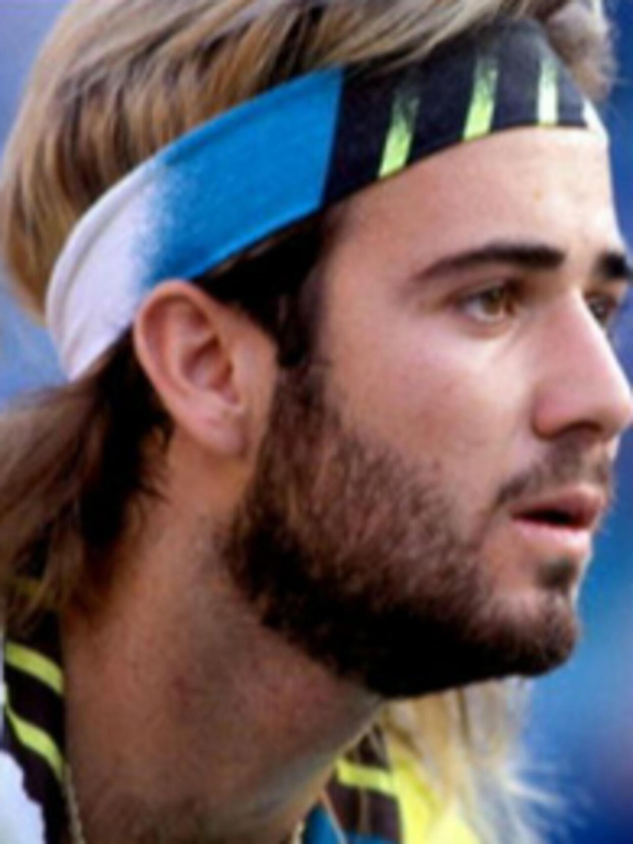Andre Agassi Wig
