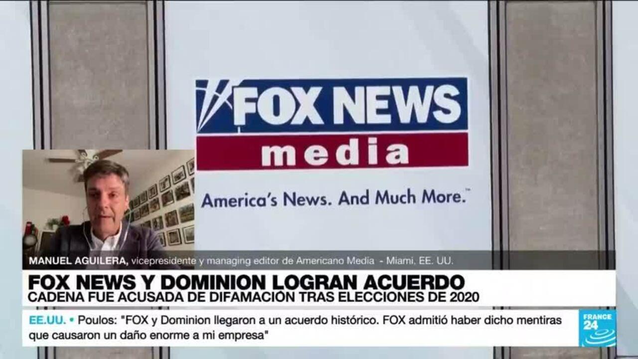 Manuel Aguilera: "La izquierda estadounidense quería escarnio público para Fox" - France 24