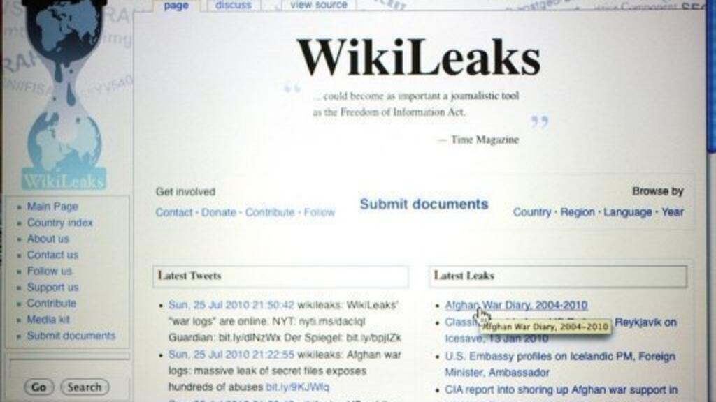 US under pressure in wake of 'shocking' WikiLeaks report