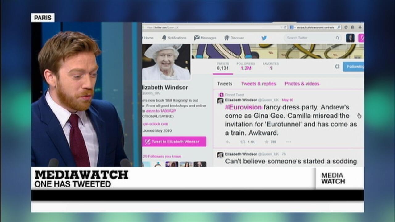 Queen Elizabeth tweets - MediaWatch