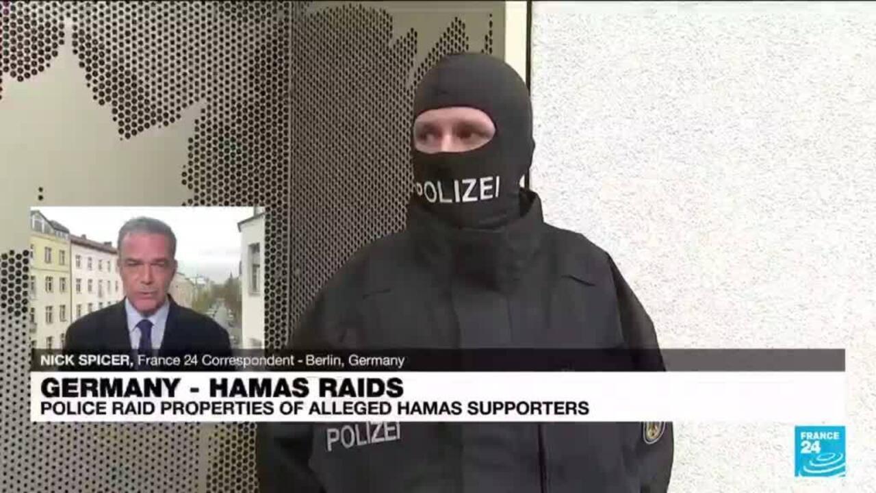 German police raid properties of Hamas supporters across the country ...