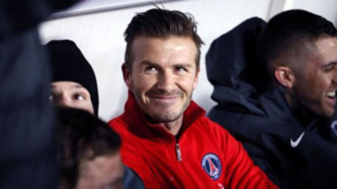 Coupe de France : David Beckham sera titulaire face à l'OM