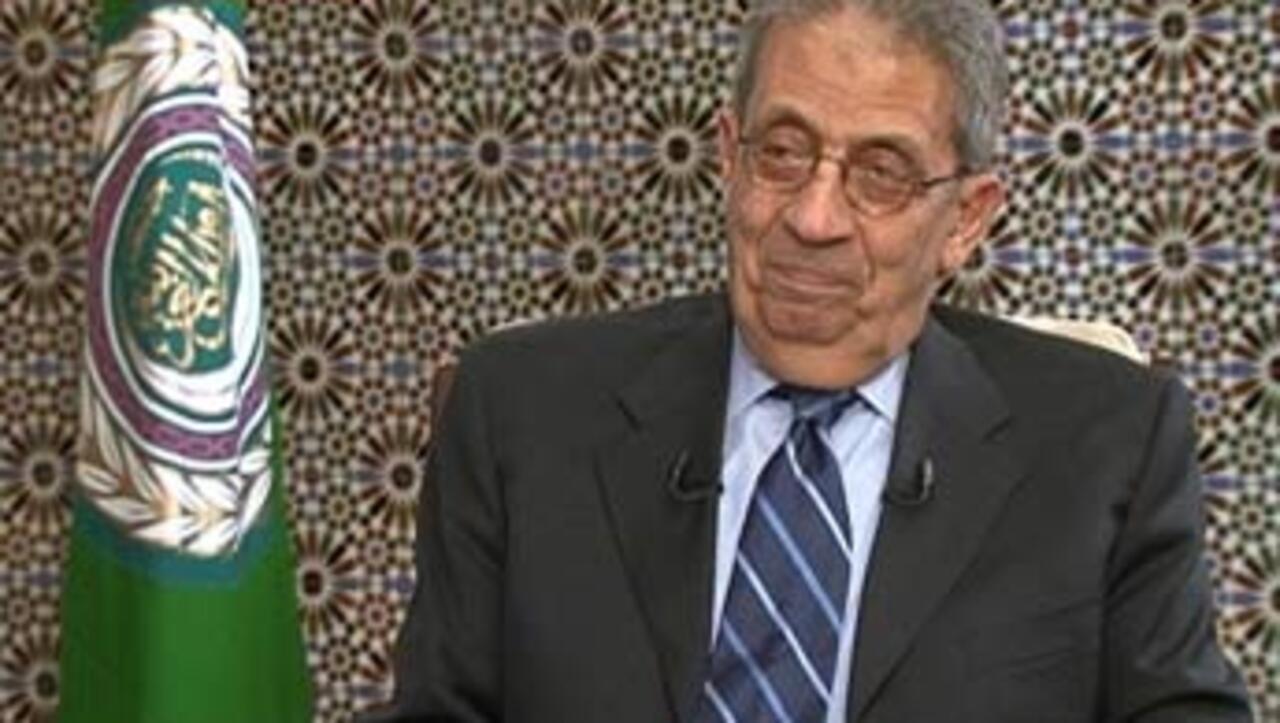 Amr Moussa, Secretary-General of the Arab League - The Interview