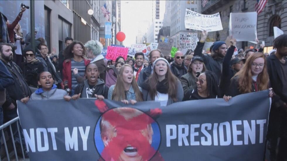 Meeting anti-Trump protesters in the United States - Inside the Americas