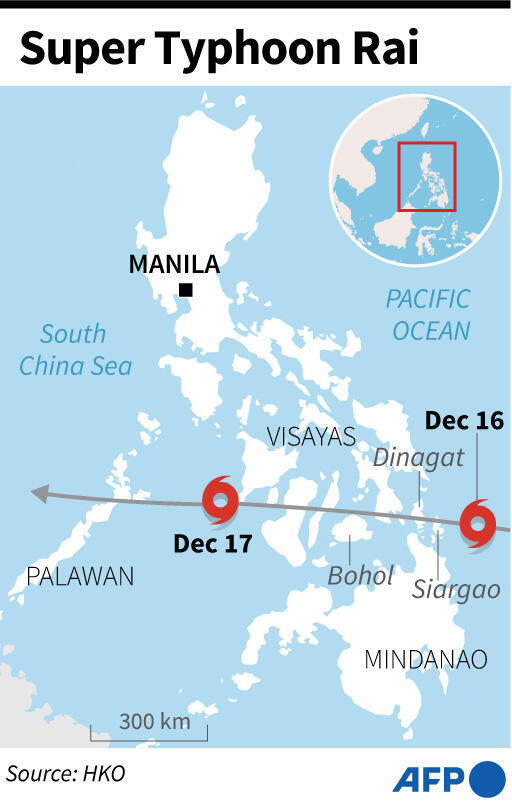 Troops race to deliver aid to Philippine typhoon survivors