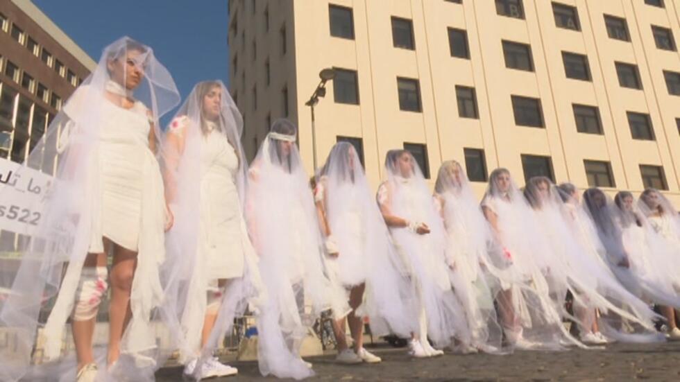 Liban : des robes de mariées pour dénoncer une loi sur le viol ...