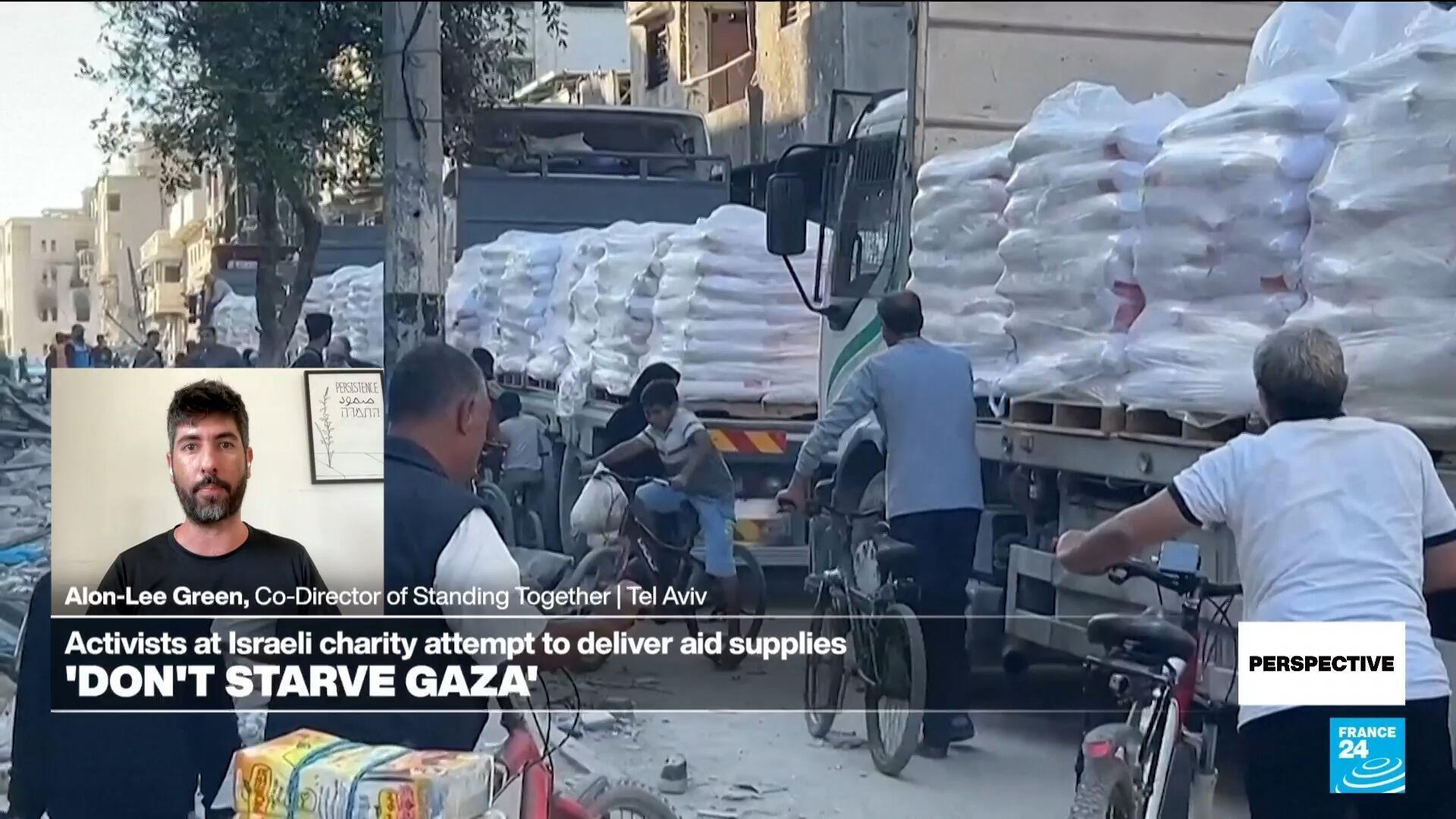 Israeli charity on delivering aid into Gaza: 'Most of the public is ...