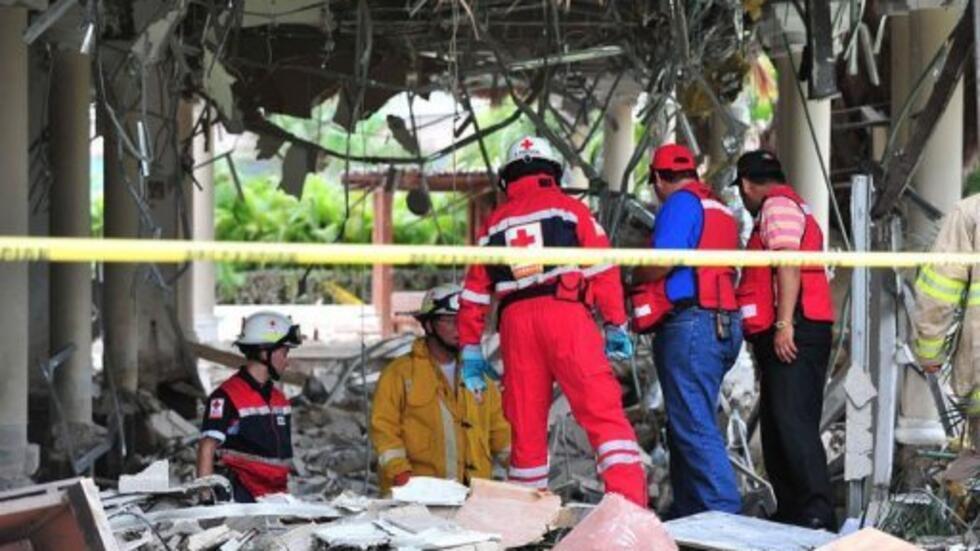 Suspected gas explosion kills seven at resort hotel near Cancun