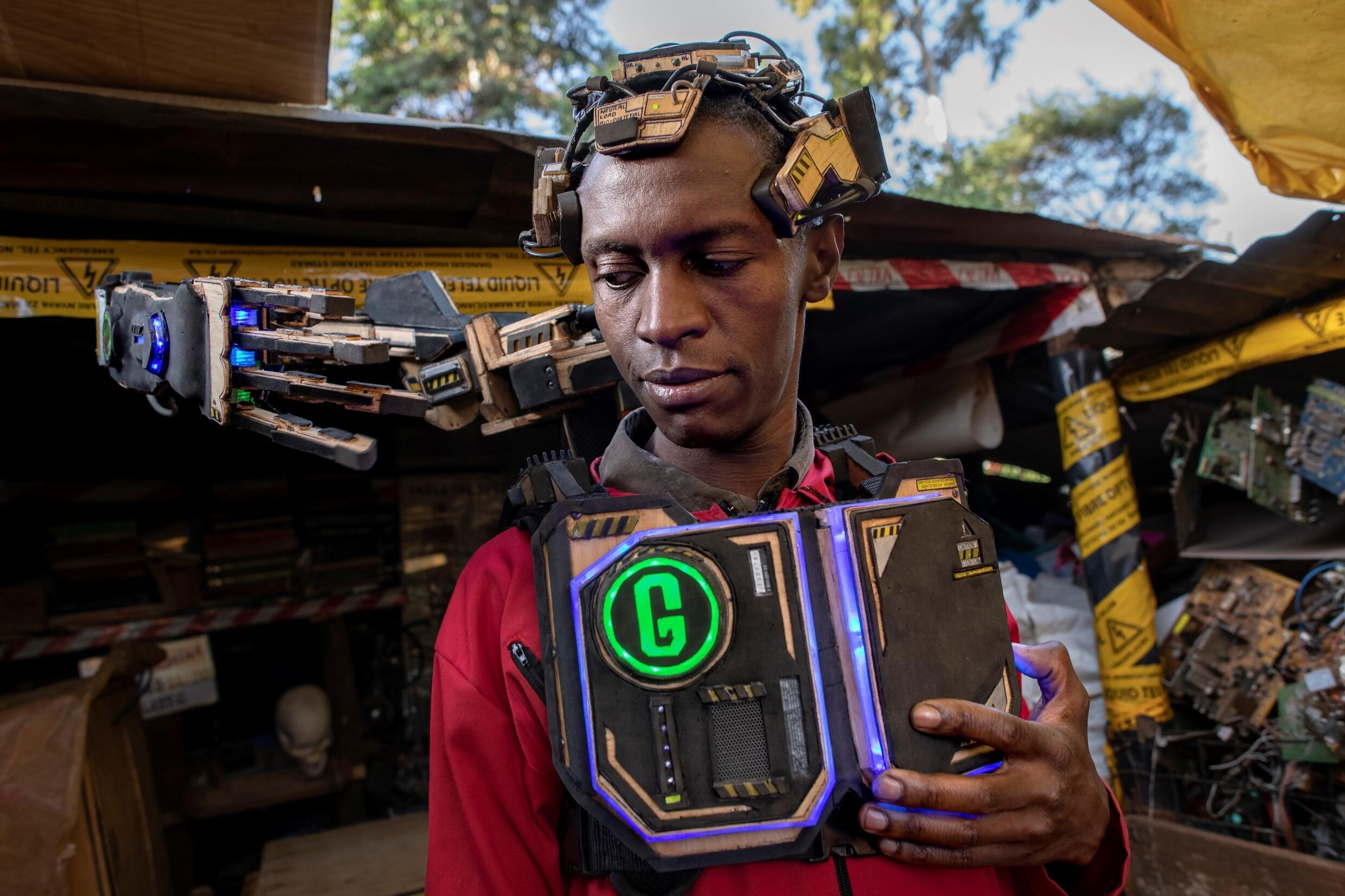 Kenyan innovators turn e-waste to bio-robotic prosthetic