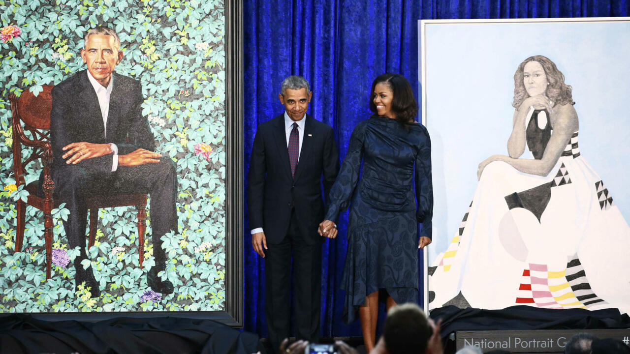 Los retratos de los Obama ahora hacen parte de la National Portrait ...