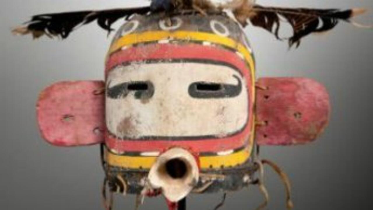 Sacred Hopi masks go under the hammer in Paris