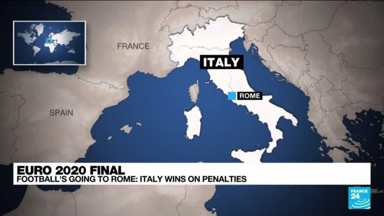 Italy wins European Championship final after beating England on ...