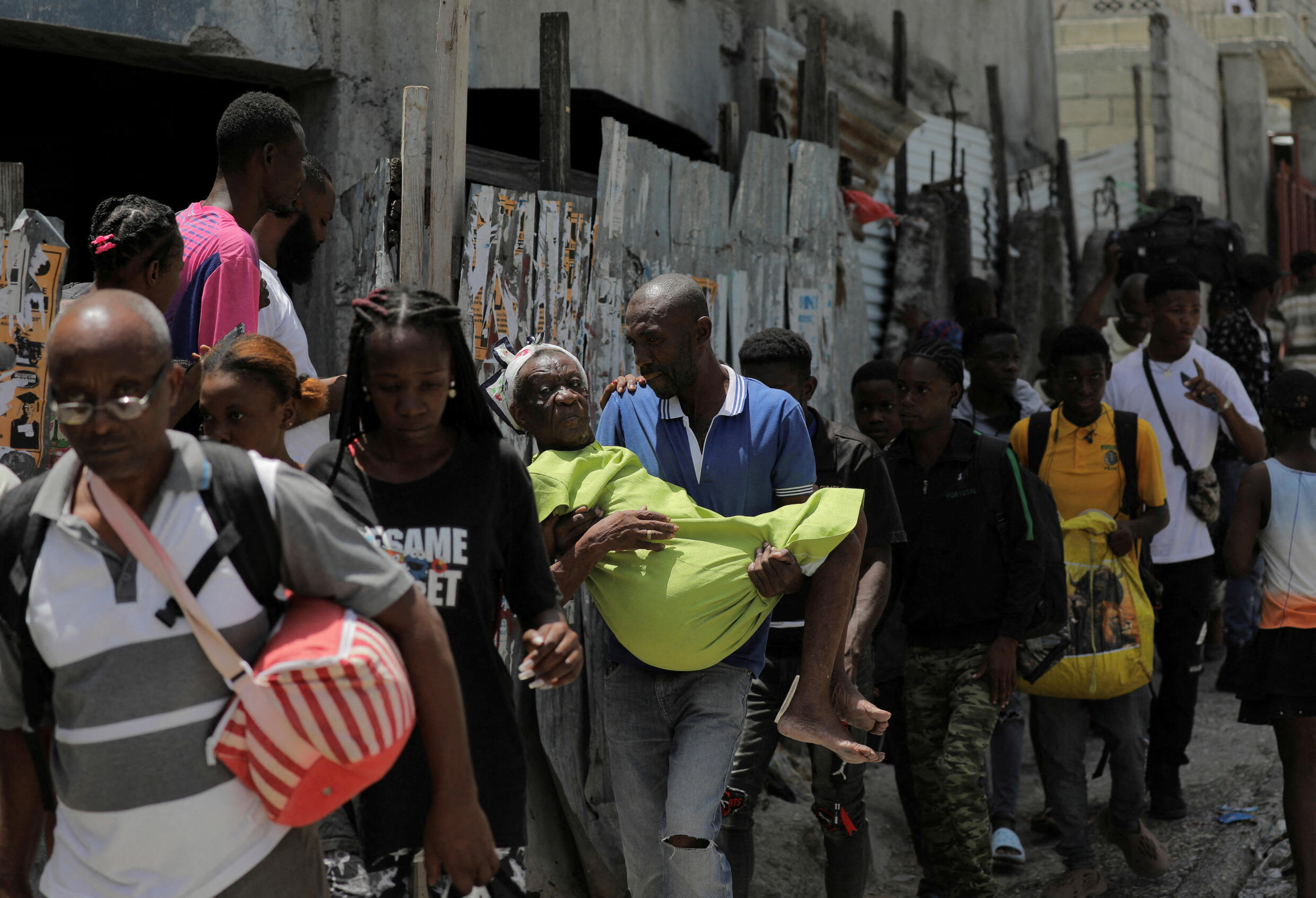 Thousands of Haitians flee gang violence in Port-au-Prince district