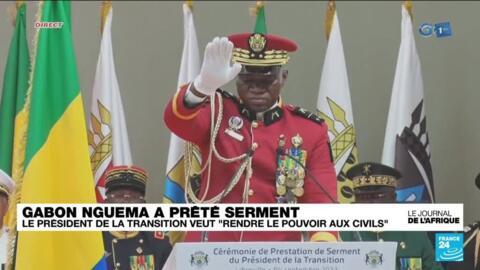Coup d'État au Gabon : le général Nguema nommé "président de la transition" - Journal de l'Afrique