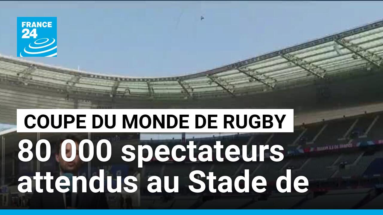 Coupe du monde de rugby : 80 000 spectateurs sont attendus au Stade de ...