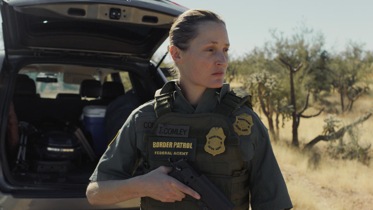 "The Wall" : une garde-frontière tête brûlée au cinéma, symbole de l ...