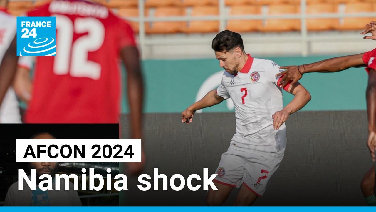 AFCON 2024: Namibia shock Tunisia with 1-0 triumph - France 24