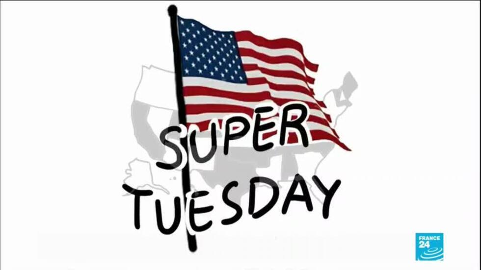 Super Tuesday Map
