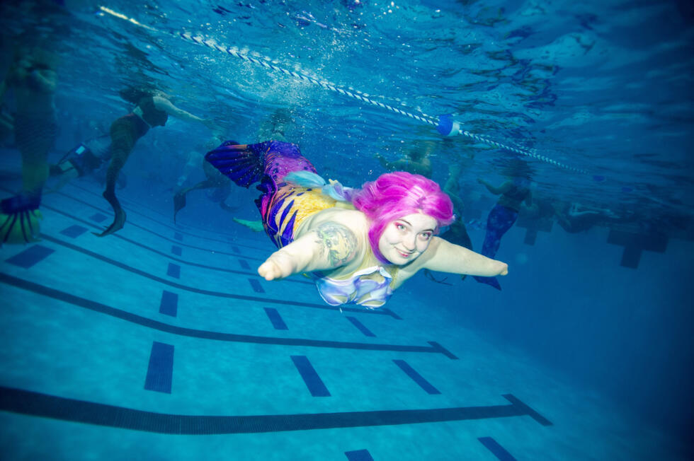 'Sharing the magic': Mermaids embrace inclusivity