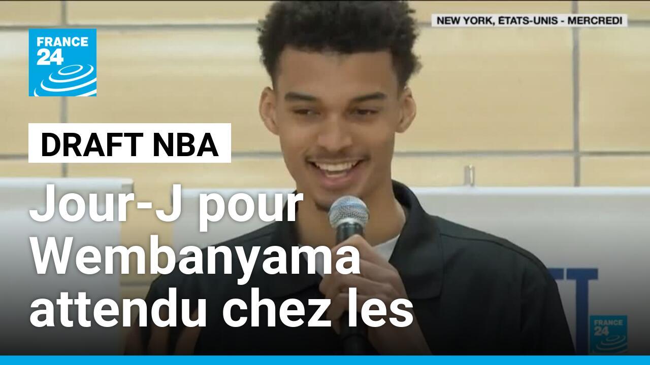 Draft NBA : Jour-J pour Wembanyama, le français attendu en premier ...
