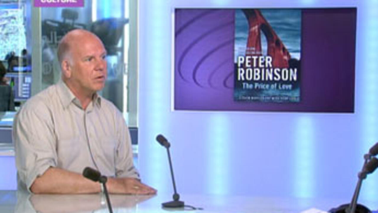 Award winning writer Peter Robinson - arts24